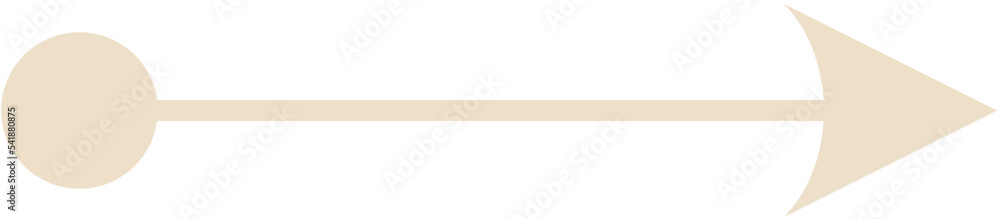 Minimal Thin Arrow Vector Illustration Stock Vector | Adobe Stock