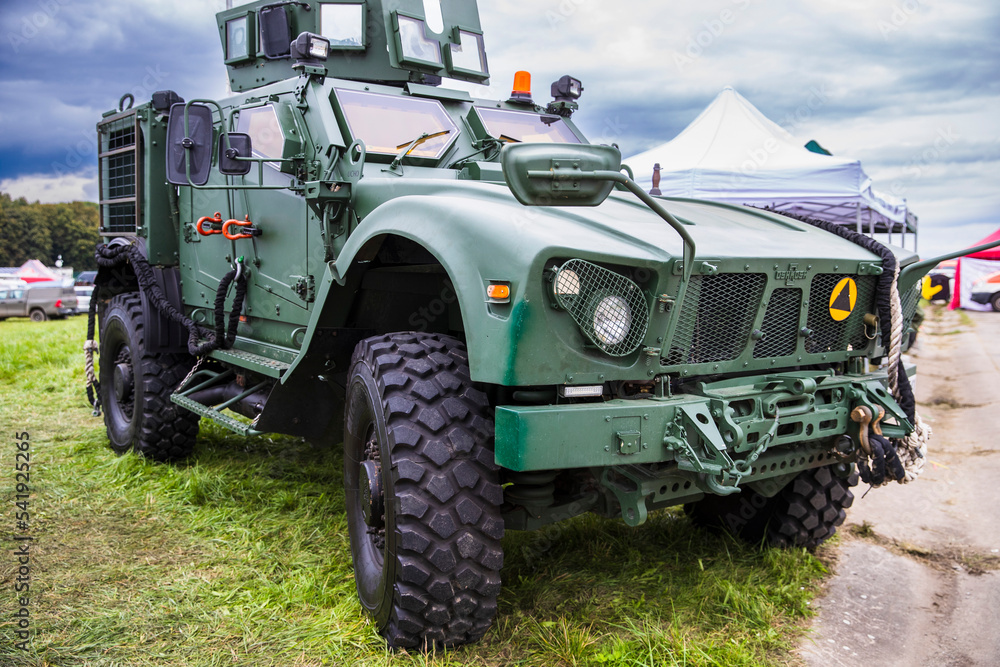 Ostrava Czech republic 2022-09-20 The Oshkosh M-ATV is a Mine-Resistant Ambush Protected (MRAP ...