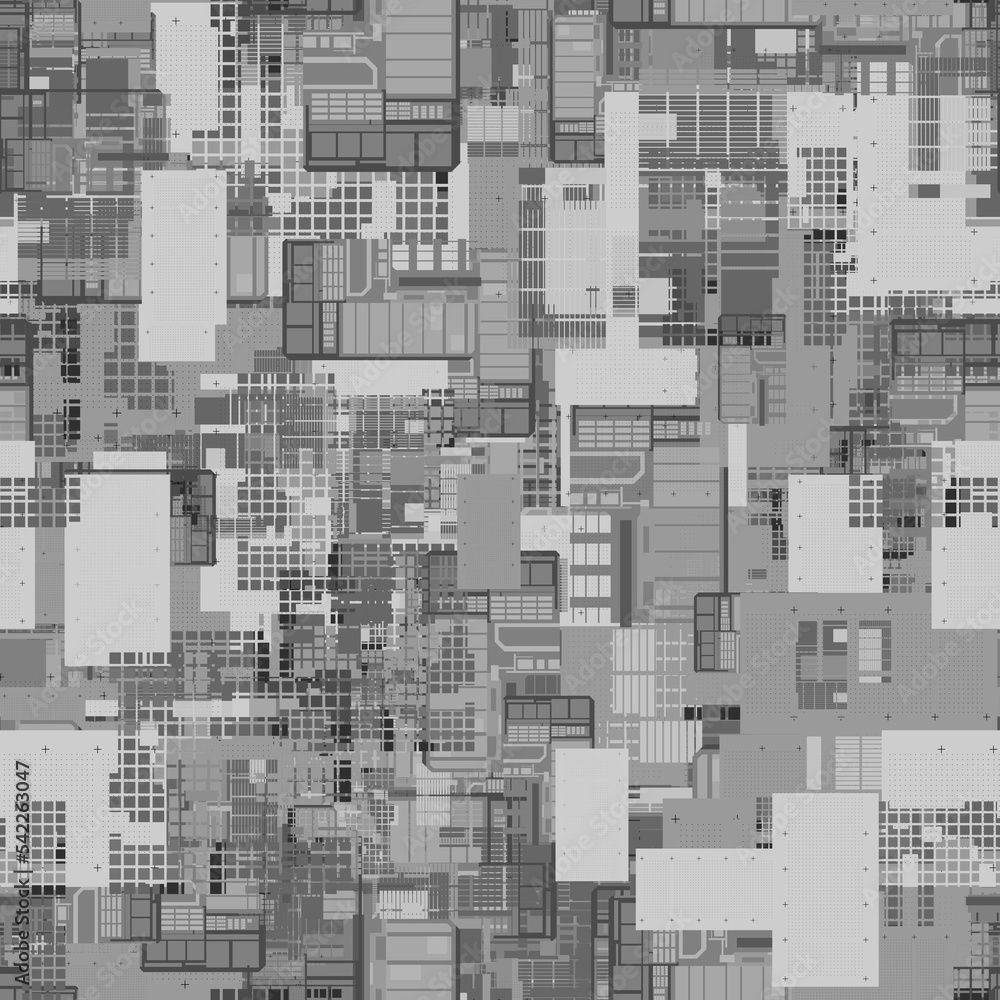 Sci Fi Building Texture Map