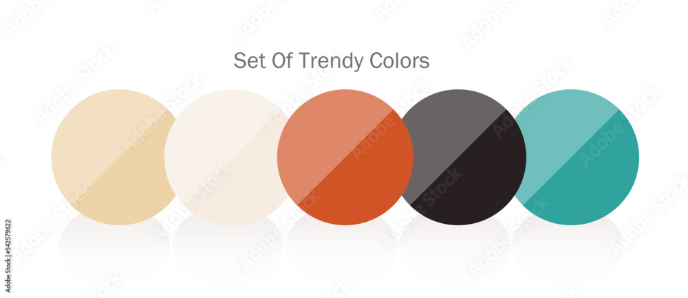 Trendy color palette materials, color schemes, color charts, color ...