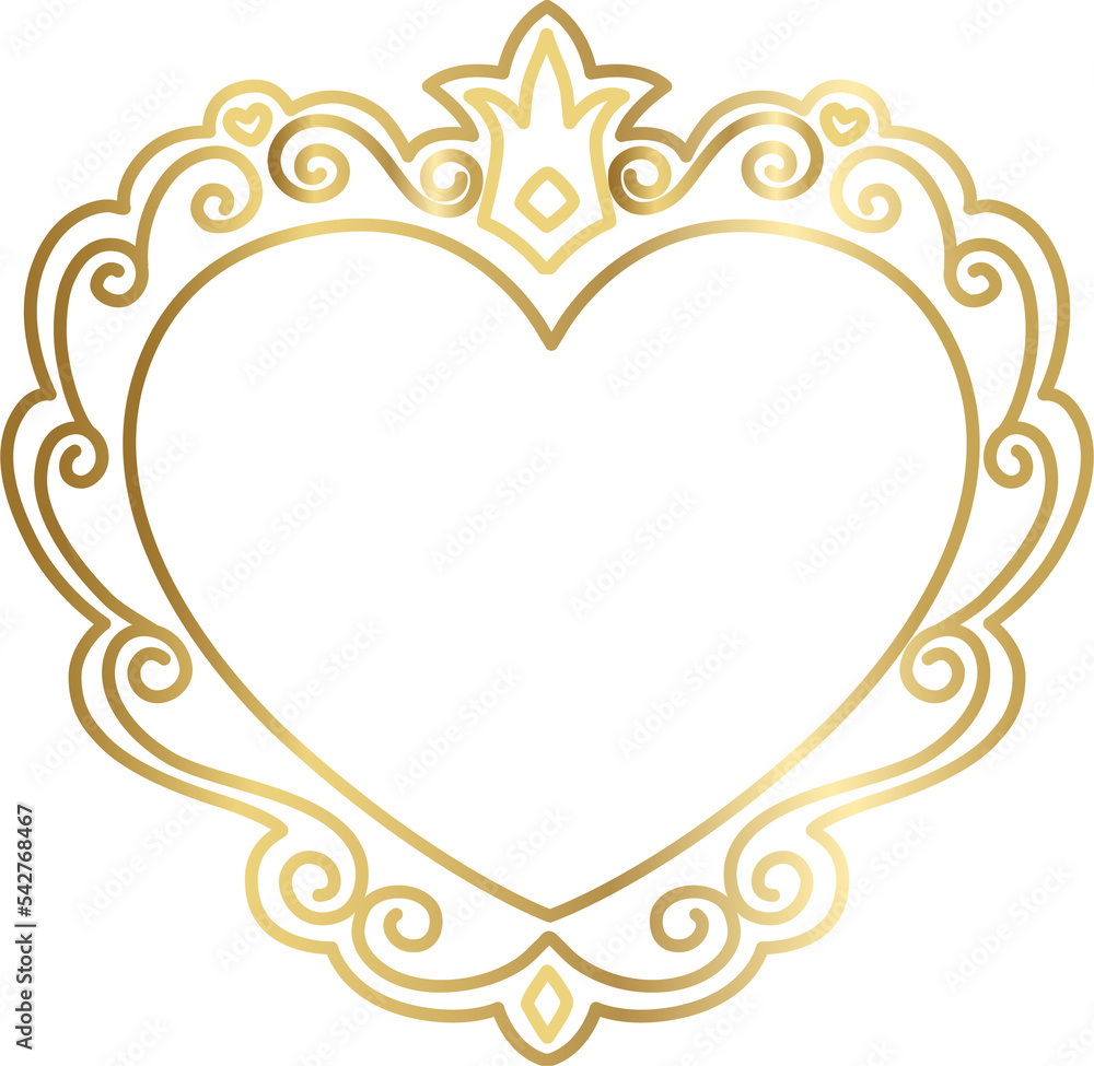 Princess frame. Royal mirror frame and majestic prince doodle border ...