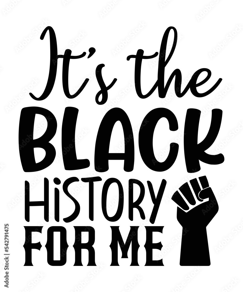 Стоковое векторное изображение «Black History Month SVG Bundle Black ...