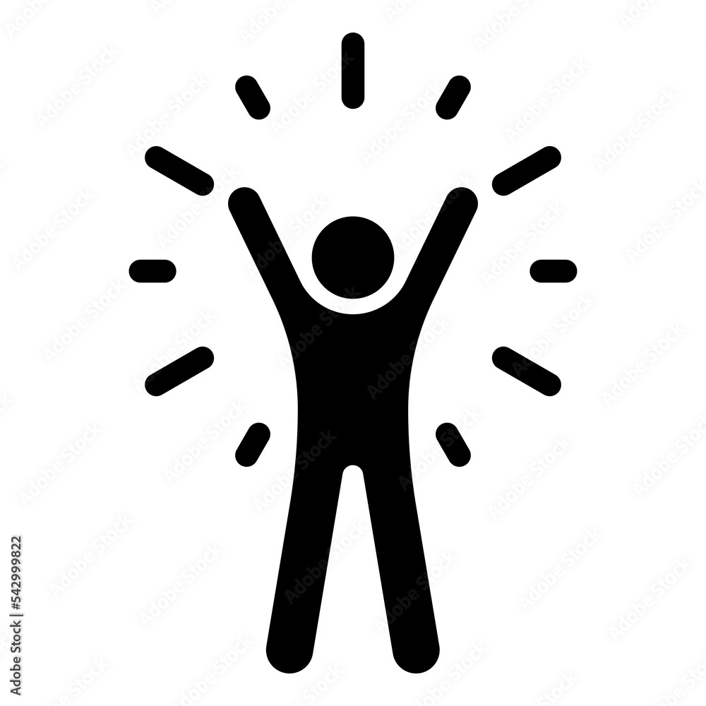 Self-Confidence icon. Confidence icon from life skills, Vector ...