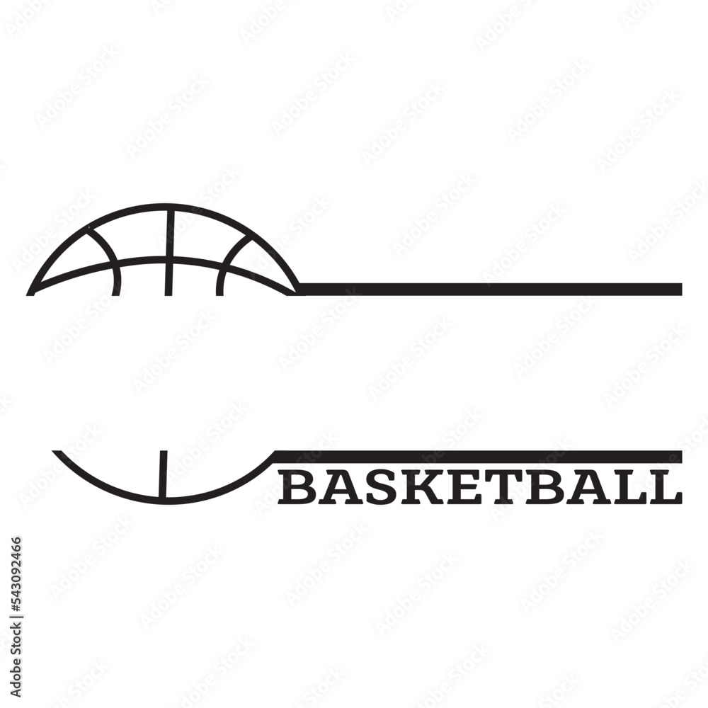 Vector de Stock Basketball svg, Basketball team custom svg, Basketball ...