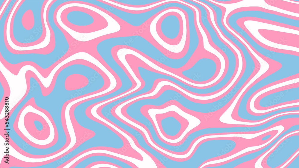 Vector liquid transgender flag. Abstract background for LGBT pride ...