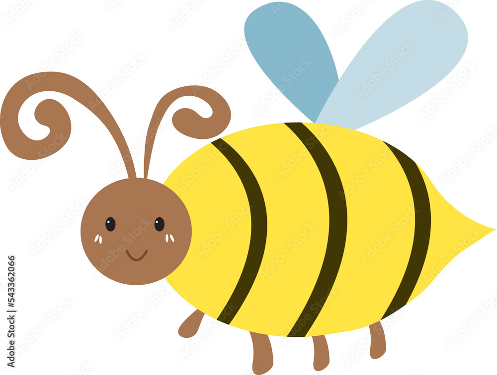 bee drawing . Hand draw for design. Stock Illustration | Adobe Stock