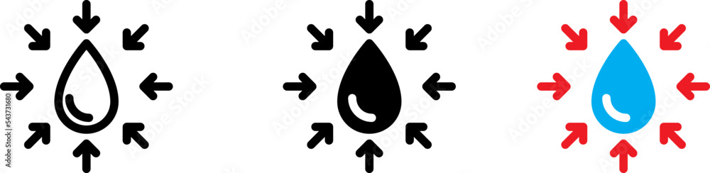 Vector de Stock Leak Proof icon , vector illustration | Adobe Stock