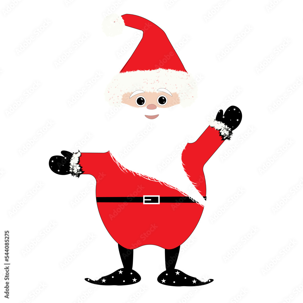 santa claus Stock Vector | Adobe Stock