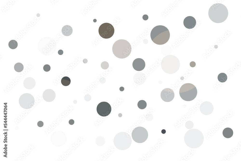 Silver glitter confetti, great design for any purpose. Party decor. Stock Vector | Adobe Stock