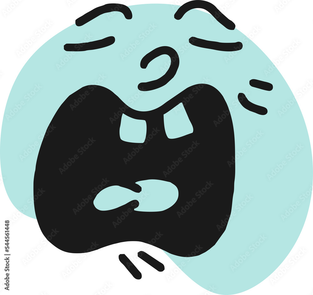 Ilustración de Stock Smiley face retro emoji. Faces of cartoon ...