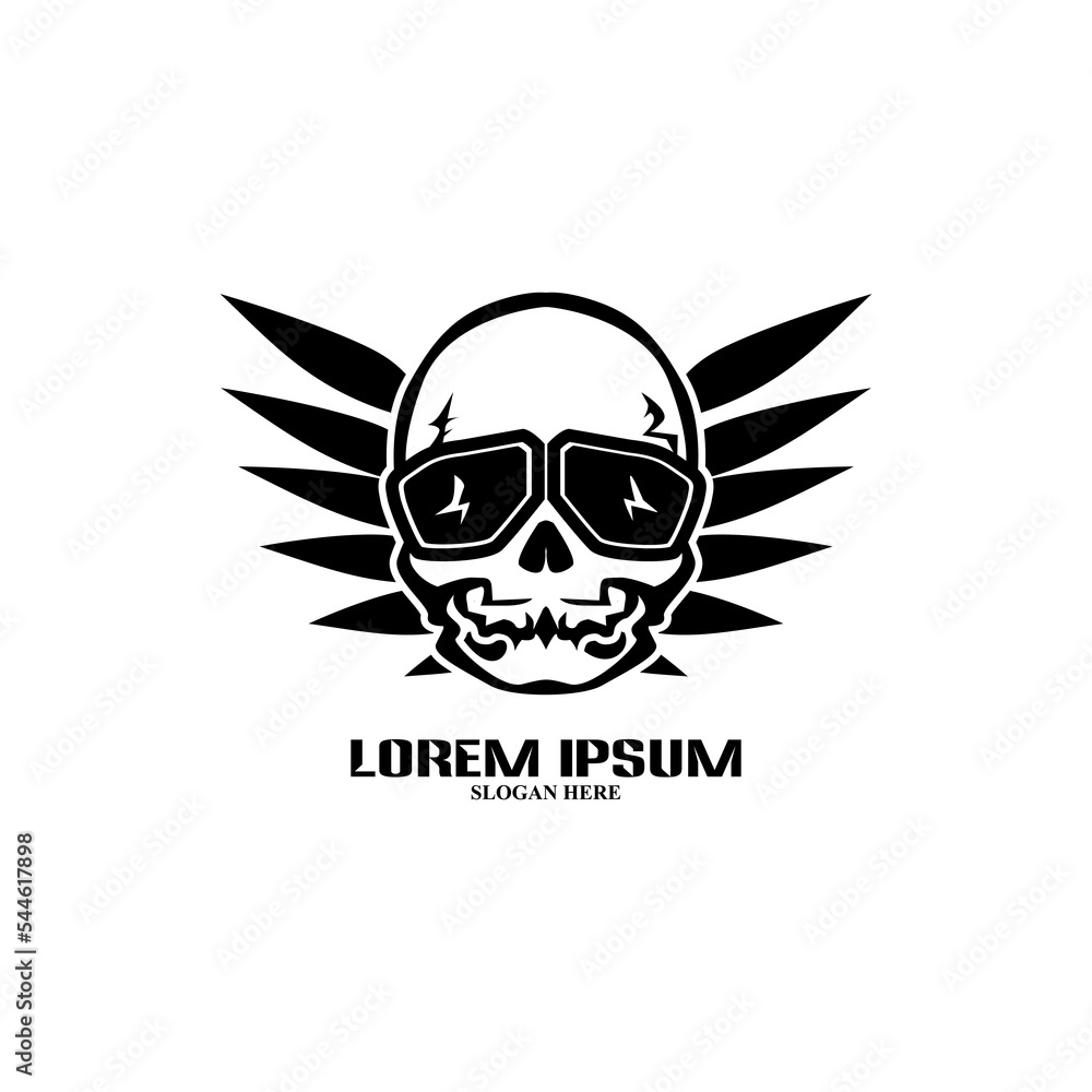 engine shaped automotive logo illustration, perfect for logos, mascots ...