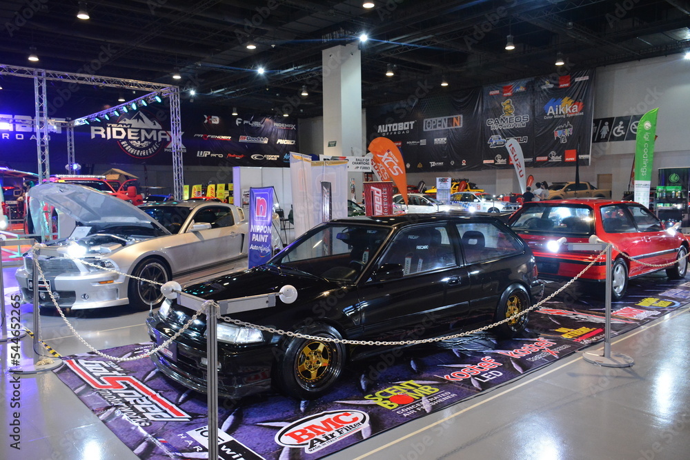 Team Got Speed motorworks car booth at Manila Auto Salon in Pasay ...