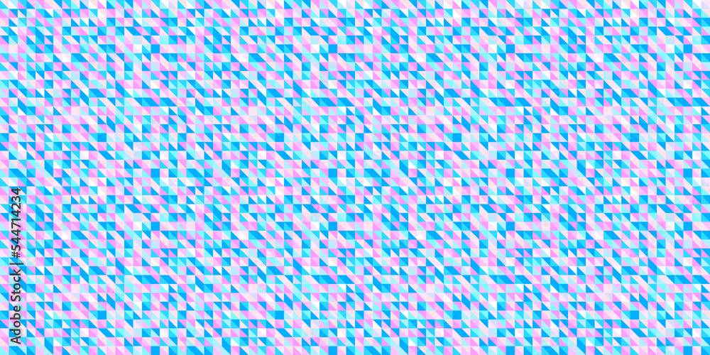 Stock-Illustration „Tile pattern with triangles. Seamless geometric ...