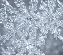 Six Arm Snowflake Free Stock Photo - Public Domain Pictures