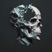 Distorted Skeleton Free Stock Photo - Public Domain Pictures