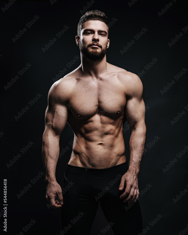 Lean Male Fitness Model