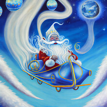 Surreal Santa Free Stock Photo - Public Domain Pictures