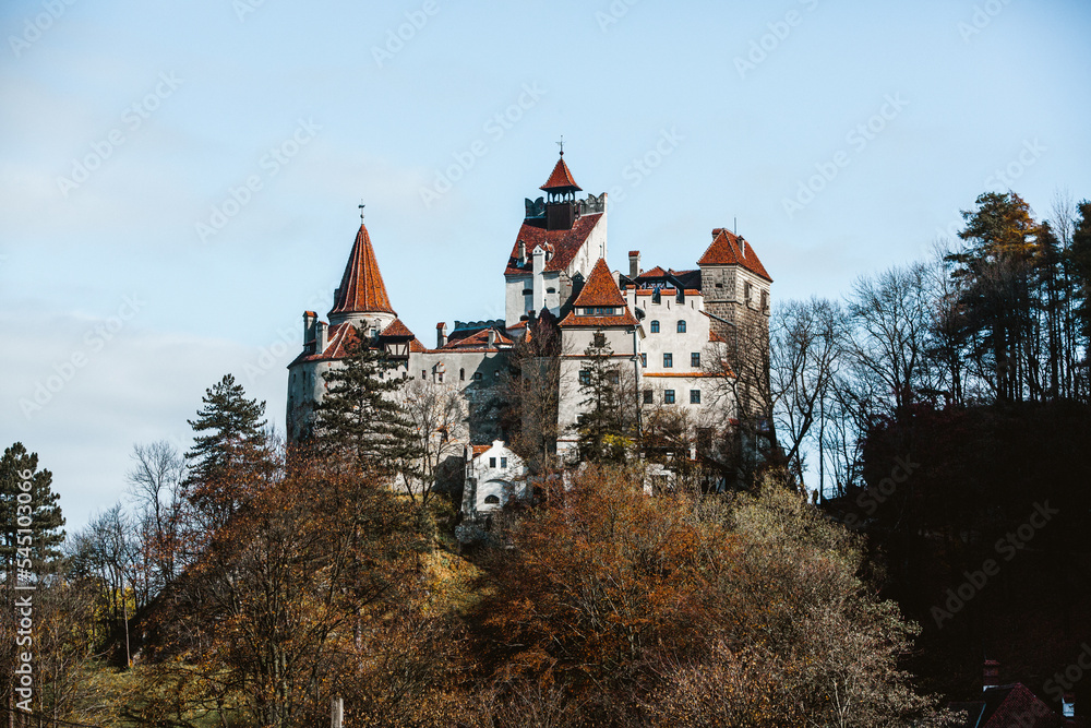 Bran Castle in Transylvania, one of the most famous medieval castles in ...