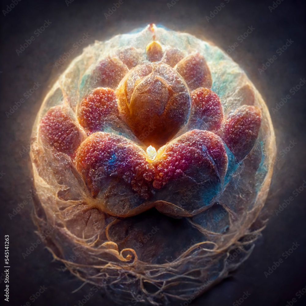 Human embryo, generative ai illustration Stock Illustration | Adobe Stock
