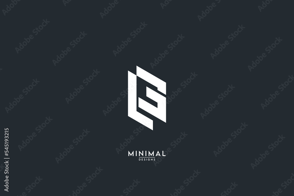 Alphabet letter LG, GL icon logo vector. Stock Vector | Adobe Stock