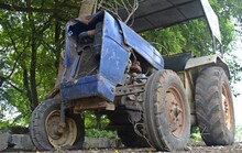 Rusty Tractor Wheel Free Stock Photo - Public Domain Pictures