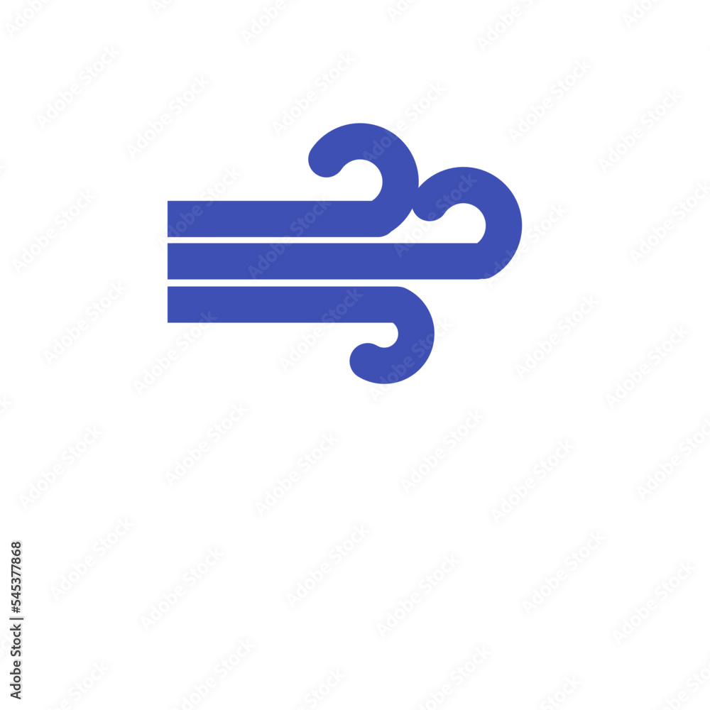 Simbol ikon angin. Kualitas premium terisolasi ikon cuaca angin elemen ...