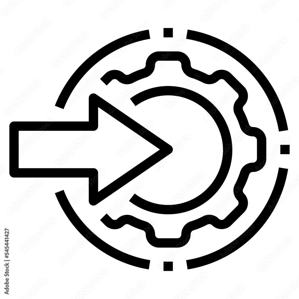 input outline style icon Stock Vector | Adobe Stock