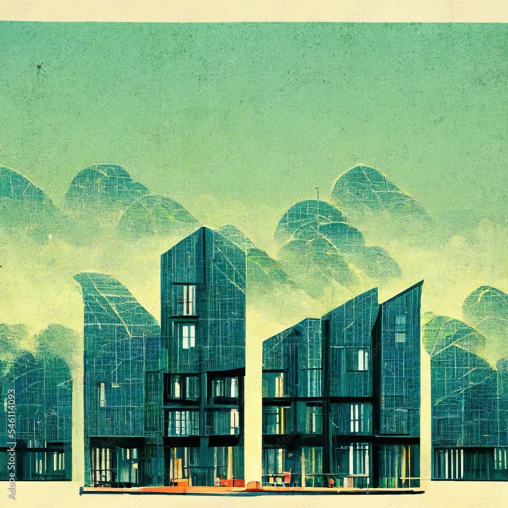 Zero Emission House, futuristic eco house environmentaly friendly ...