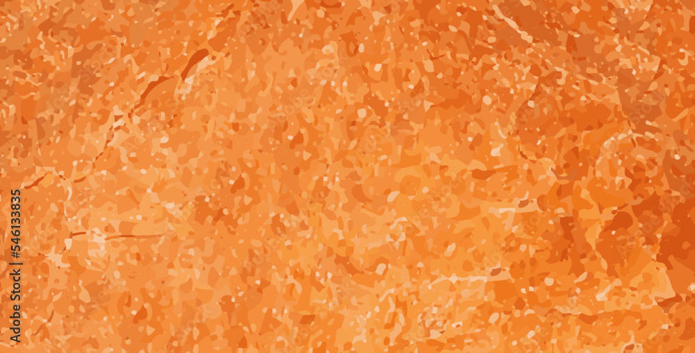 Vector realistic crust bread texture. Yellow crusty toast piece pattern ...