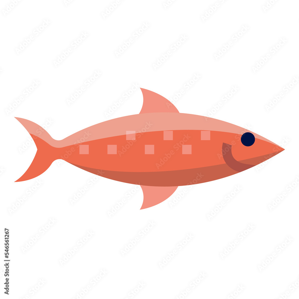 chromis fish. Transparency background Stock Illustration | Adobe Stock