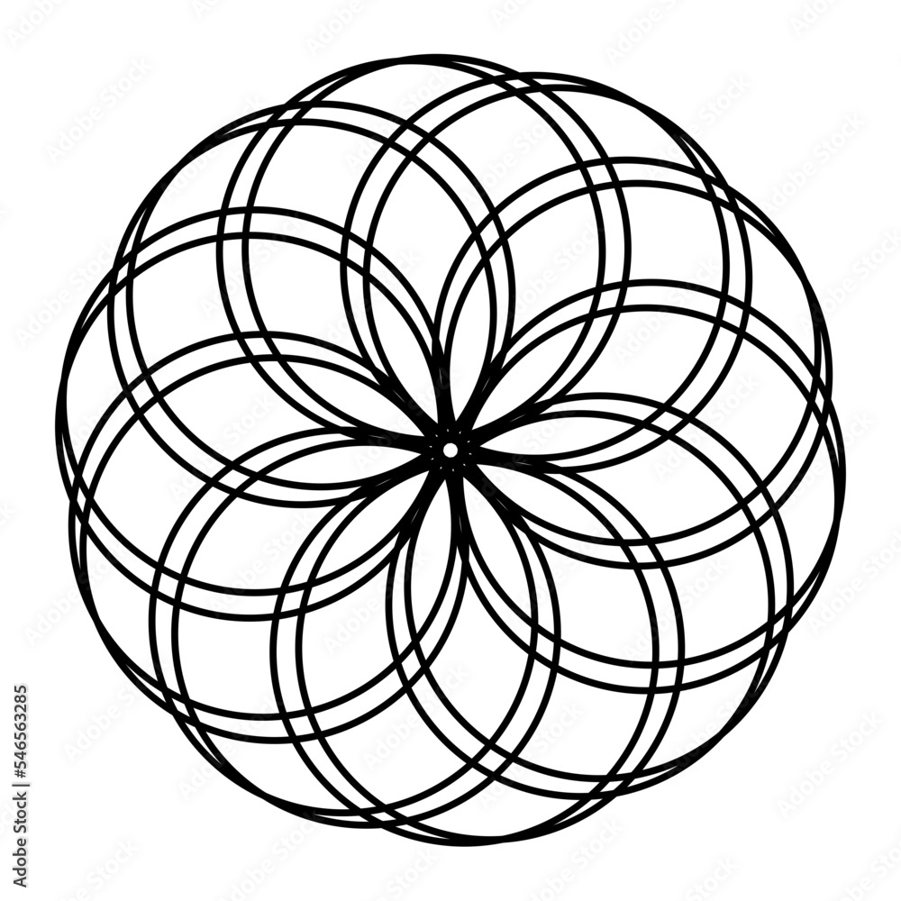 Openwork dial with arrows on white background. Templates for laser ...