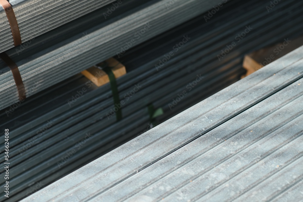 Aluminium profile for windows and doors manufacturing. Structural metal ...