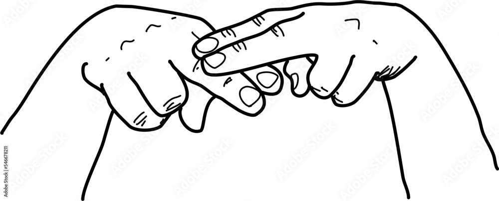 british signs language letter f -bsl Stock Vector | Adobe Stock