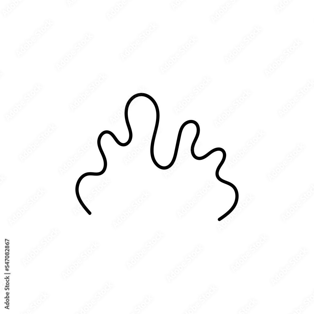 Anxiety symbols hand drawn icon set. Stress and dumbfounded line ...