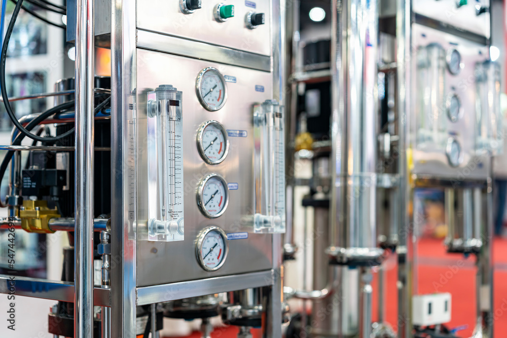 rotameter and pressure dial gauge measuring device for measure ...