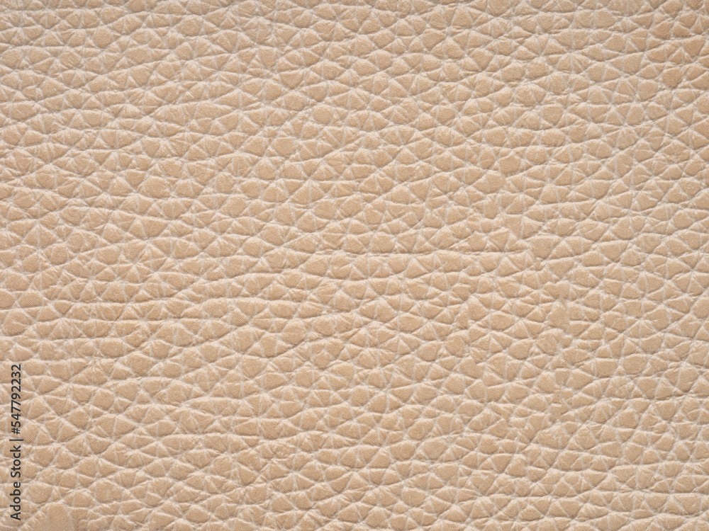 Beige quality leather, natural material with design lines pattern. Can ...