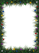 Christmas Frame Card Vertical Free Stock Photo - Public Domain Pictures