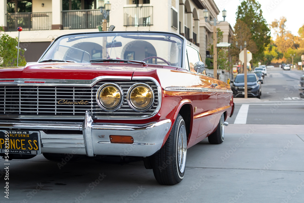 well maintained Classic 1964 Chevrolet Impala rear view, on October 5 ...