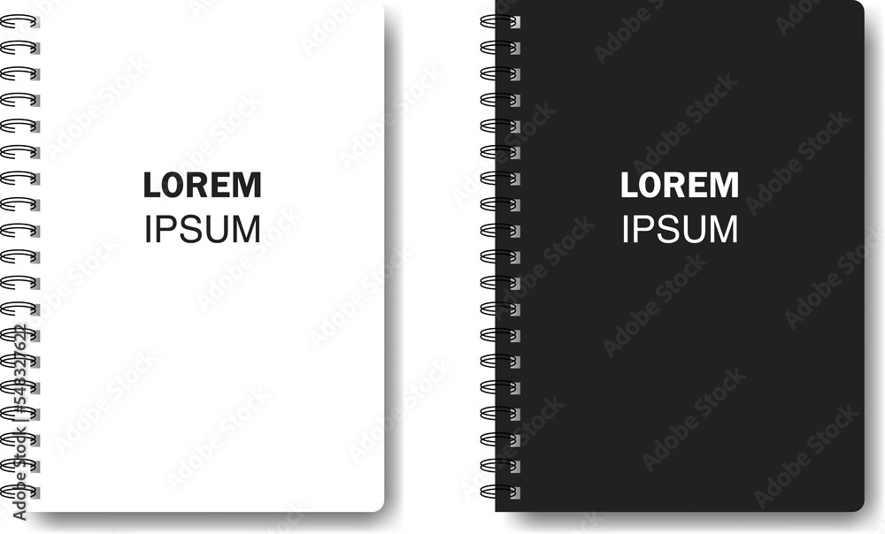 Notepad mockup with space for your image, text or branding details ...