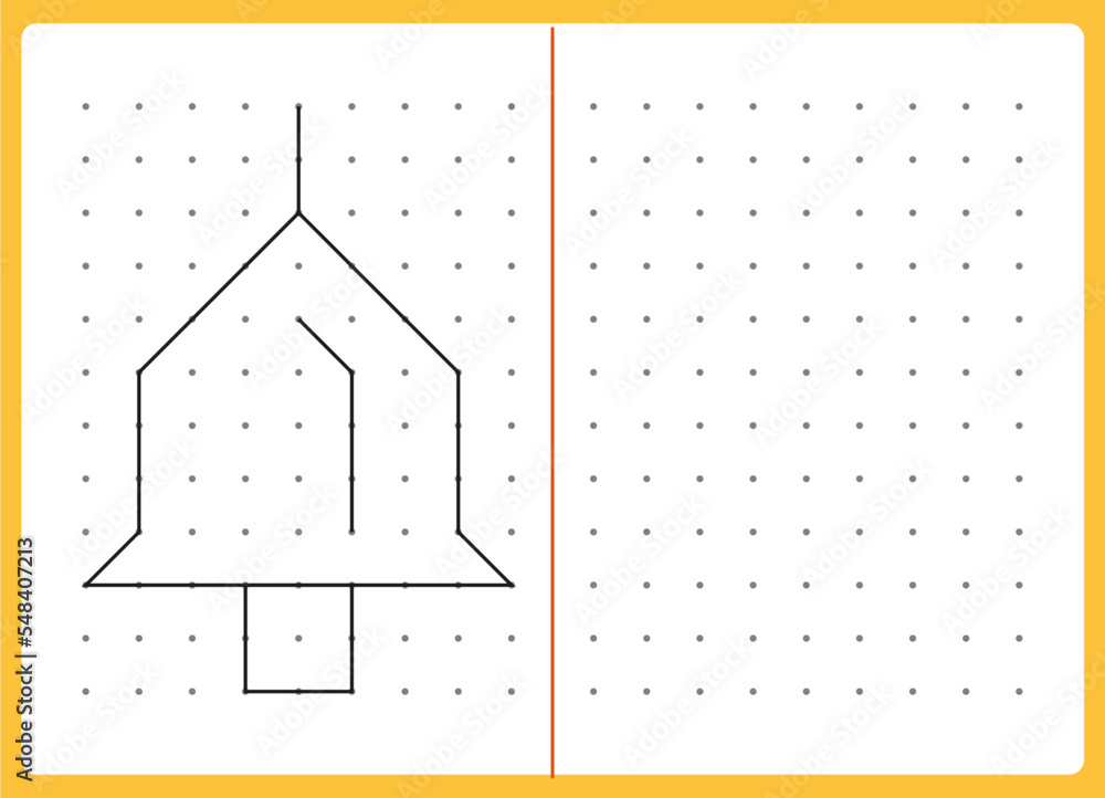 Visual intelligence questions IQ TEST. Draw the same Stock Vector ...