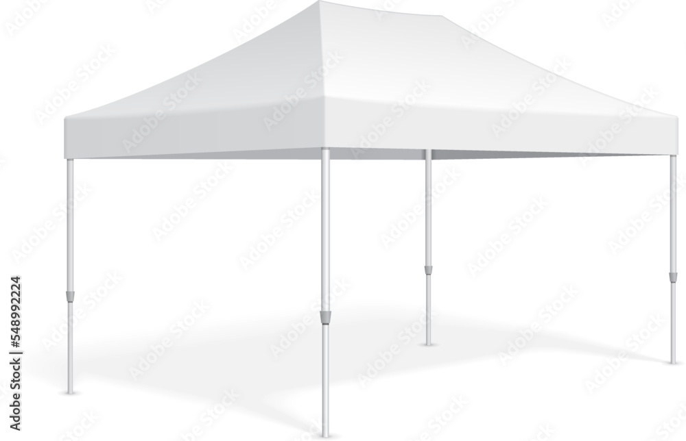 Mockup Promotional Advertising Outdoor Event Trade Show Pop-Up Tent ...
