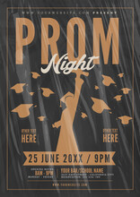 Vintage Prom Poster Free Stock Photo - Public Domain Pictures
