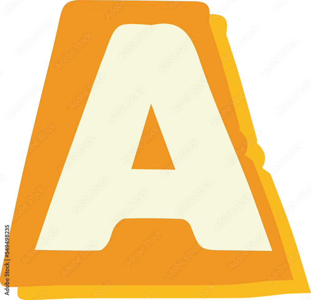 Magazine Cutout Alphabet Letter A, Ransom Note Letter A, Uppercase ...