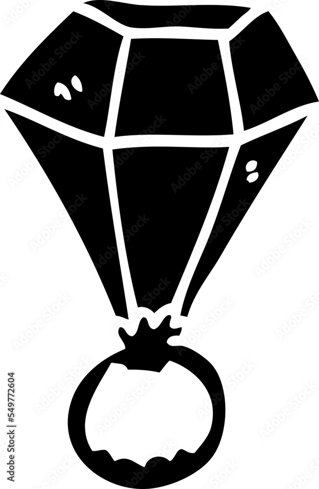 outline cartoon red ruby ring Stock Vector | Adobe Stock