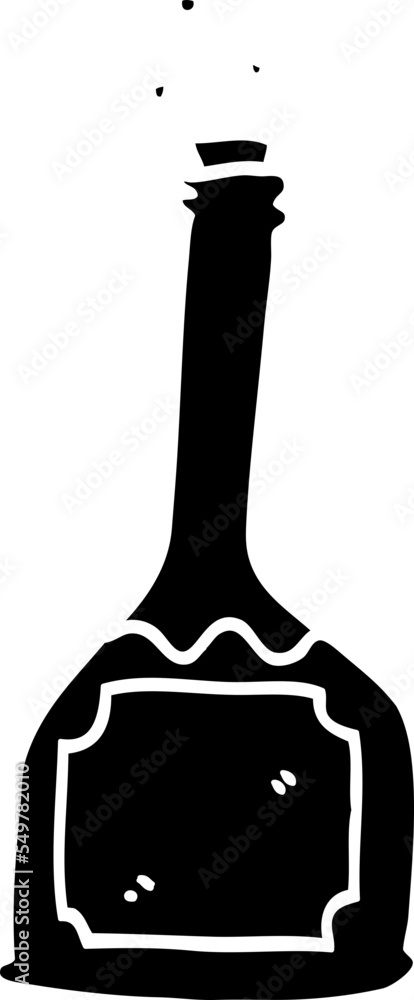 outline cartoon magic potion Stock Vector | Adobe Stock