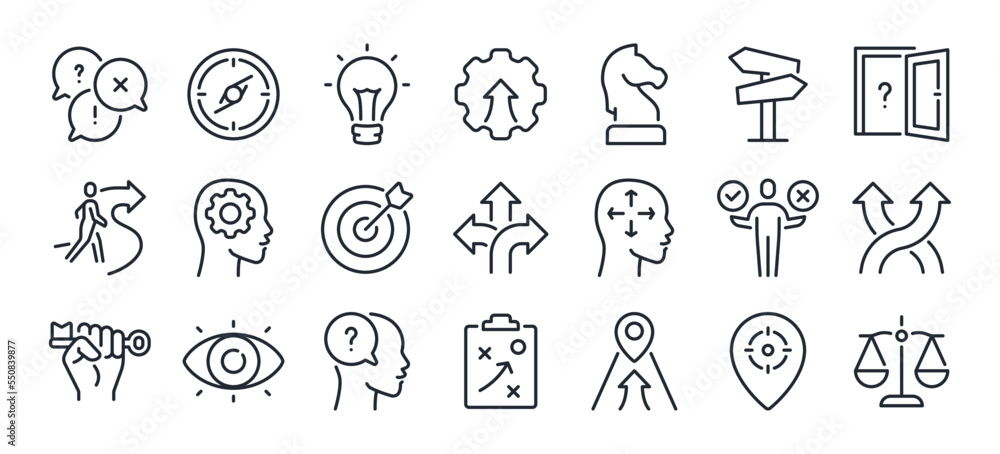 Decision making, uncertainty, strategy, vision, problem solving and ...