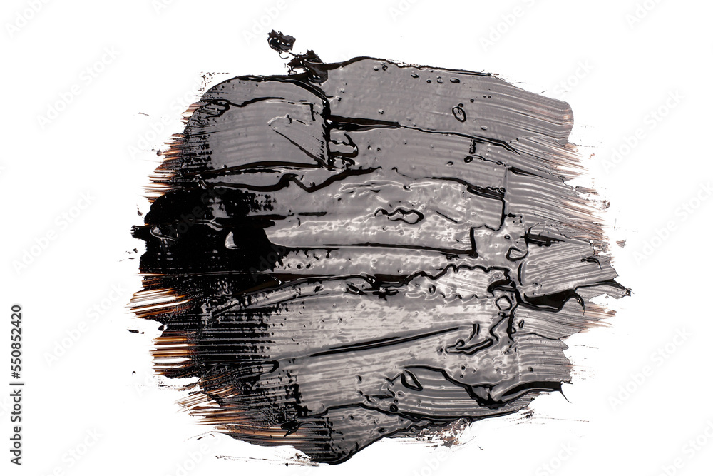 Liquid black tar blot isolated. Transparent background png Stock Photo ...