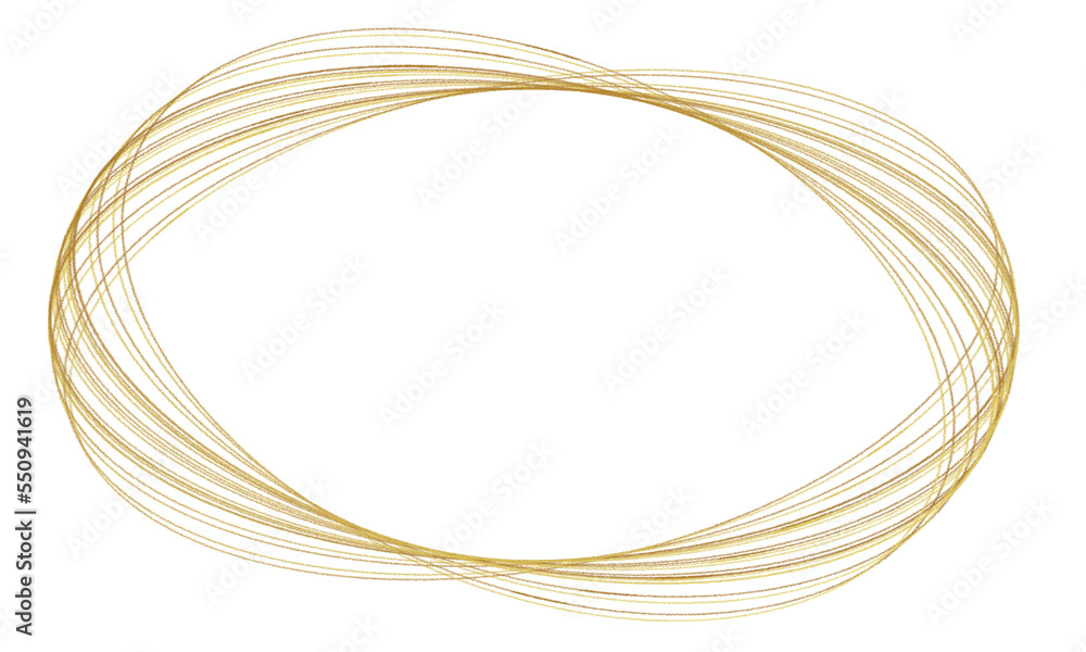 Circular gold frame, golden splattered border. Gold paint texture ...