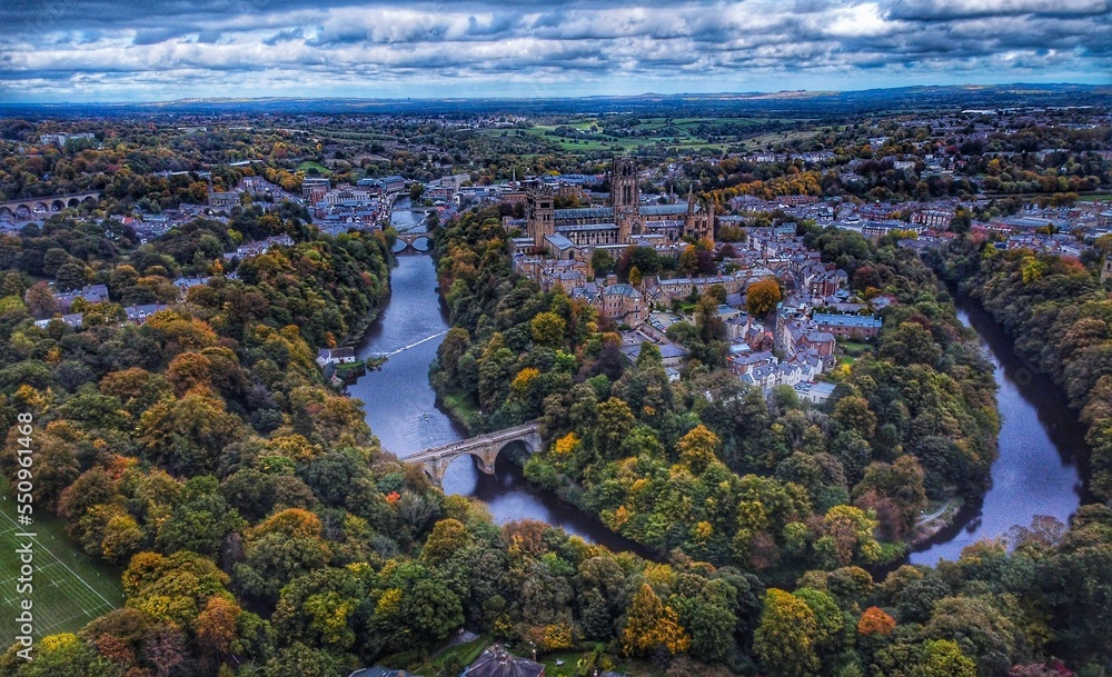 Aerial View Of Durham