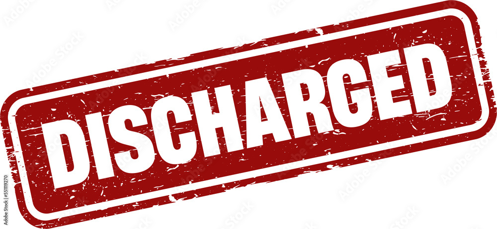 Discharged grunge rubber stamp. Vintage old red color texture frame ...